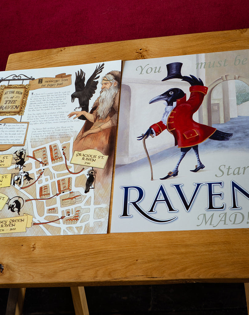 Raven Posters – The Raven of Bath
