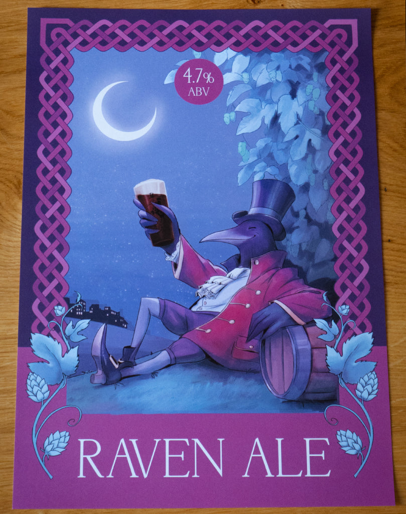 Raven Posters – The Raven of Bath