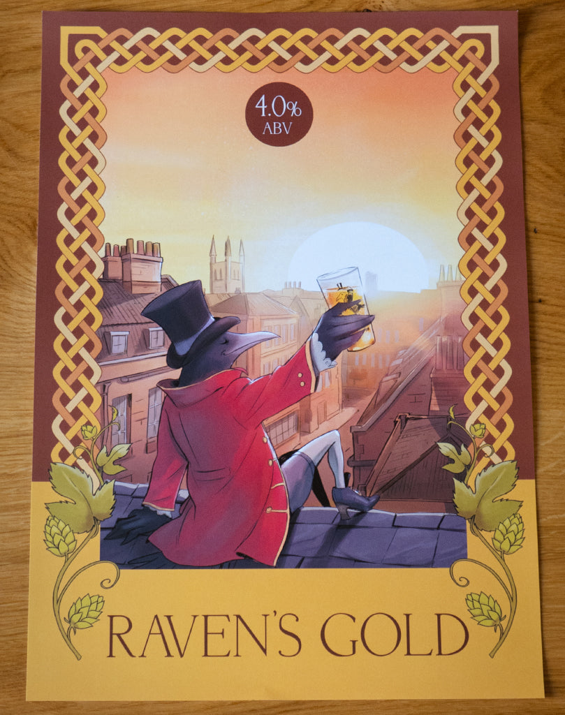 Raven Posters – The Raven of Bath